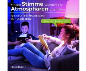 SSC-LUXon RX-3 Einbaustrahler flach, Smart RGB WiFi, dimmbar, 6W, GX53 ...