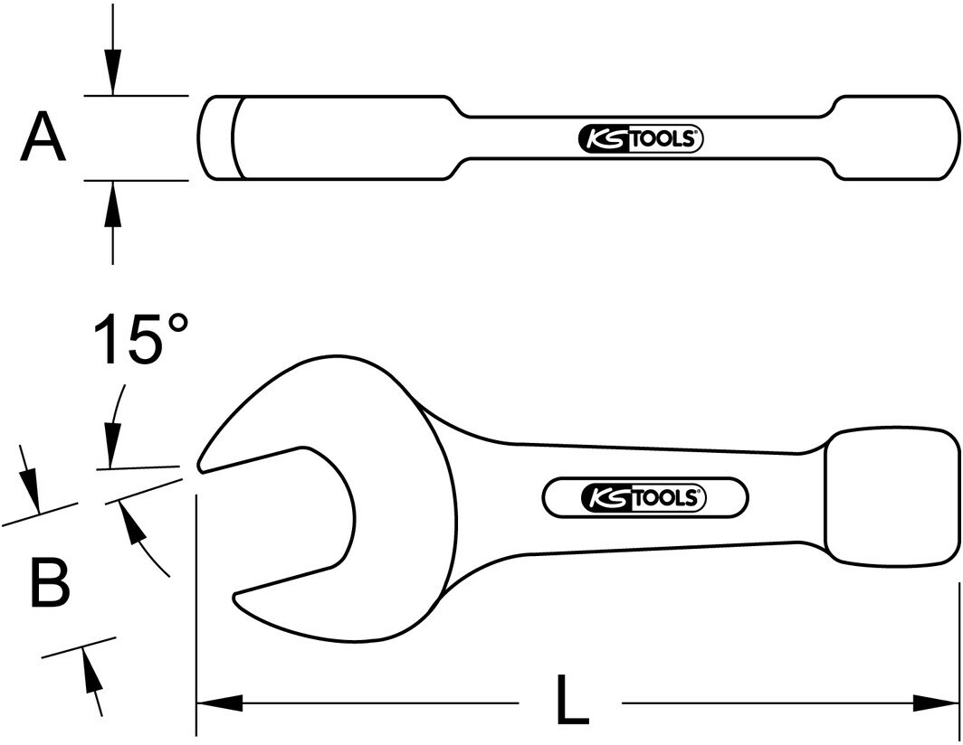 KS Tools BRONZEplus Schlagmaulschlüssel 80mm (963.7652) ab 365,09 ...