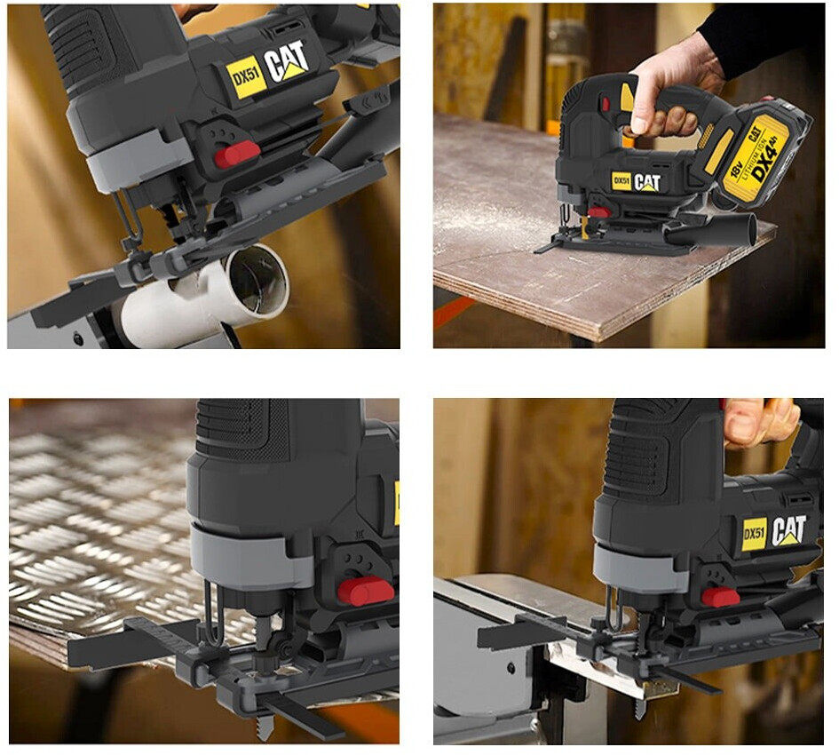 Cat DX51B Scie Sauteuse Brushless 18V, Machine Seule (DX51B) au ...