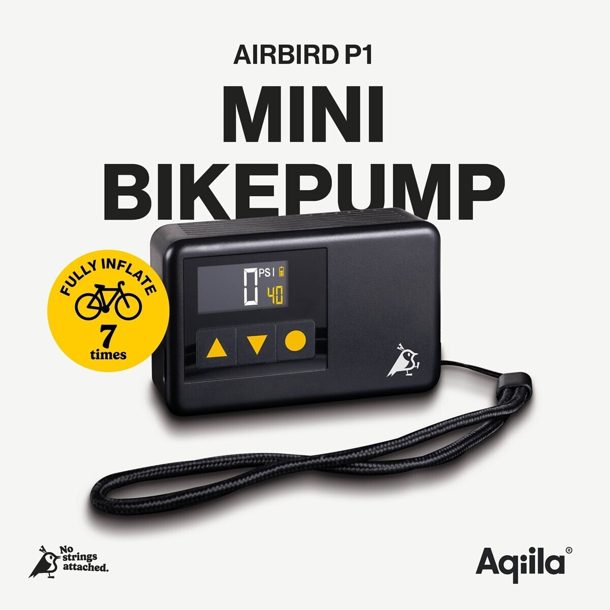 Aqiila Airbird P1 elektrischer Luftkompressor 8bar/120PSI ab 49,00 ...
