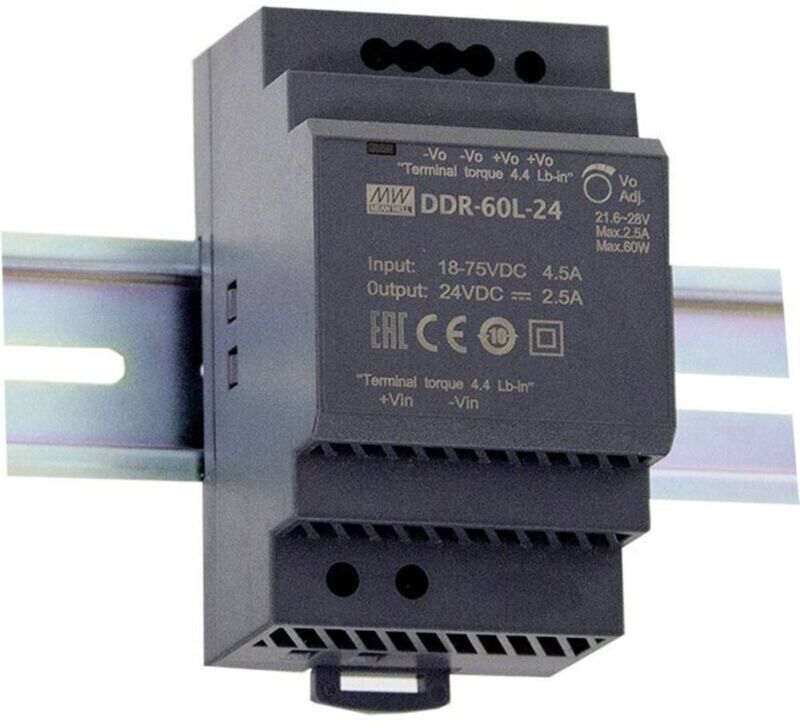 Mean Well DDR-60L-5 DC/DC-Wandler 18-75V:5V 12A 60W (DDR-60L-5) ab 27 ...