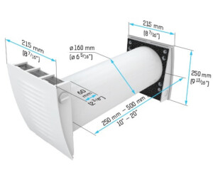 Vents TwinFresh Easy Système de Ventilation avec Récupération de ...