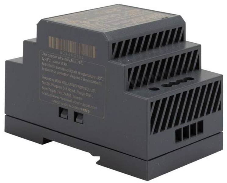 Mean Well HDR-60-48 Alimentation sur Rail DIN 48V 60W (HDR-60-48) au ...