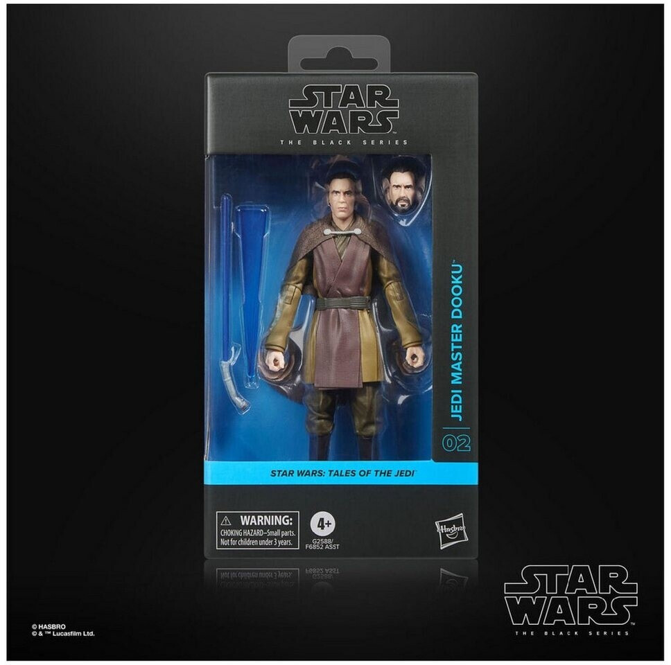 Hasbro The Black Series Jedi-Meister Dooku, bewegliche Figur mit ...