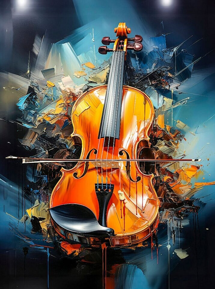 Calvendo Puzzle „Die Geige" 2000 Teile, 90x67cm ab 44,99 ...