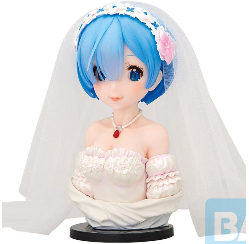 Banpresto Re:Zero Rem Wedding Version Ichibansho Figur (Dreaming Future ...