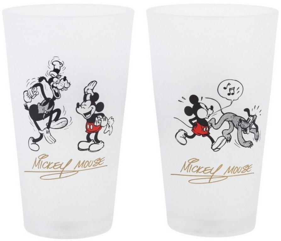 Stor Mickey Mouse Vintage Set 2 Kristallgläser, 490ml (75565) ab 14,98 ...
