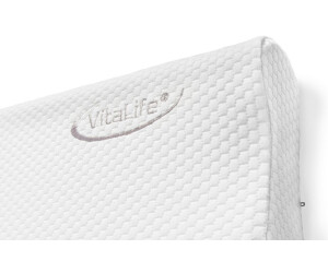 KAUFFMANN VitaLife Nackenstützkissen Visco-Airschaum 60x30x10/8cm ab 34 ...