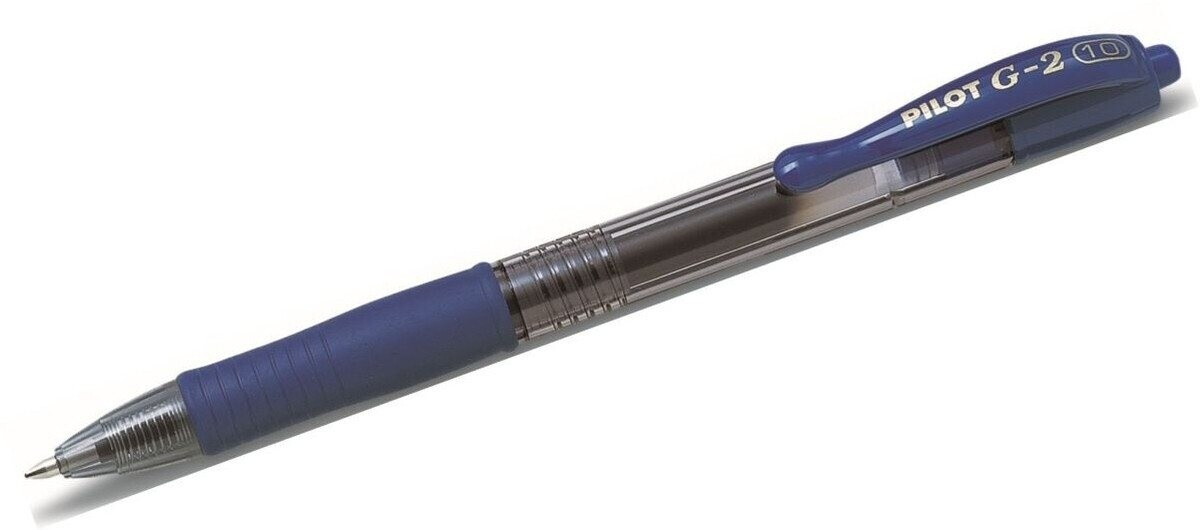 Pilot G2 Gelschreiber, nachfüllbar, breit, blau, 12er-Pack (BL-G2-10-L ...