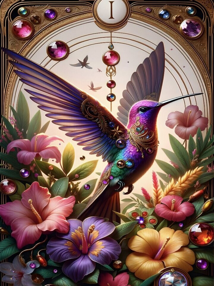 Calvendo Foto-Puzzle "Flügelschlag des Kolibris" 1000 Teile 64x48cm ab ...