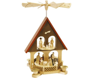 Richard Glässer Pyramidenhaus "Christi Geburt" 2-stöckig, 36cm (16290 ...