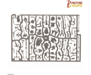 Archon Studio Dungeons & Lasers Adventurer's Gear Set, 128-teilig, grau ...