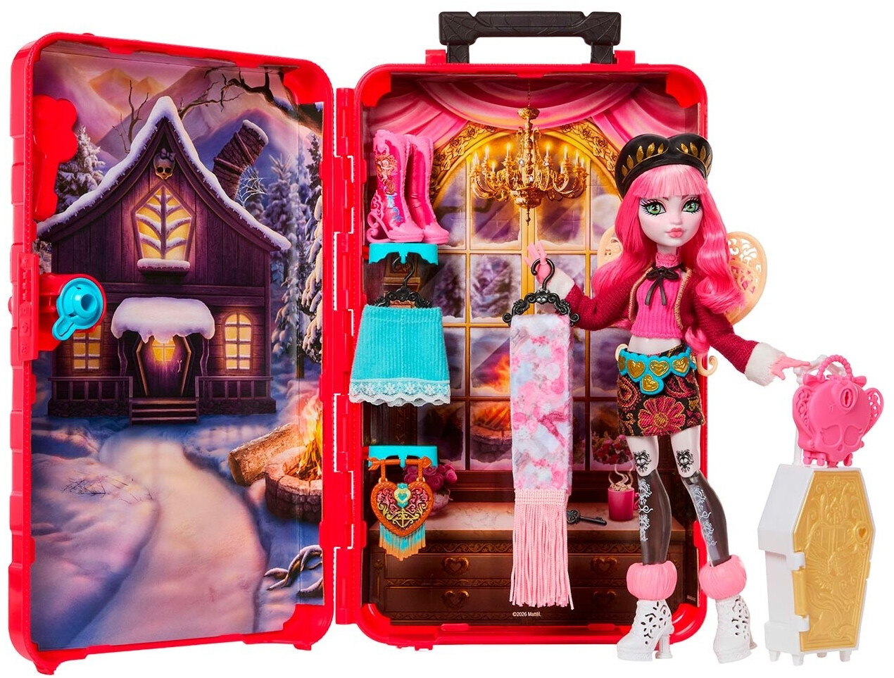 Monster High Skulltimate Secrets Coffret Monstrueux Cabin Slay-cation ...