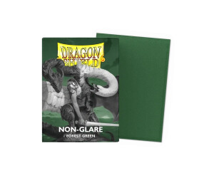 Dragon Shield Matte Non-Glare Sleeves forest green, 100 Stück (AT-11825 ...