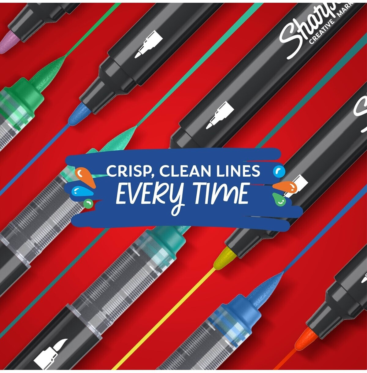 Sharpie Creative Marker Acrylfarb-Stifte, wasserbasiert, ohne ...