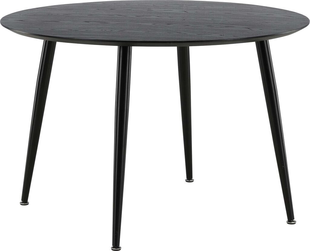 Venture Home Dipp runder Esstisch, MDF und Stahl, 115cm, schwarz ab 275 ...