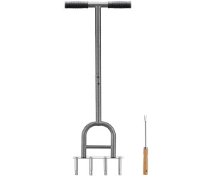 Wiltec Hand-Aerifizierer Stahl, T-Griff, 4 Zinken (65409) ab 35,99 ...