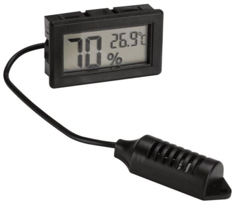 Velleman PMHYGRO Digitales Einbau-Hygrometer und Thermometer, schwarz ...