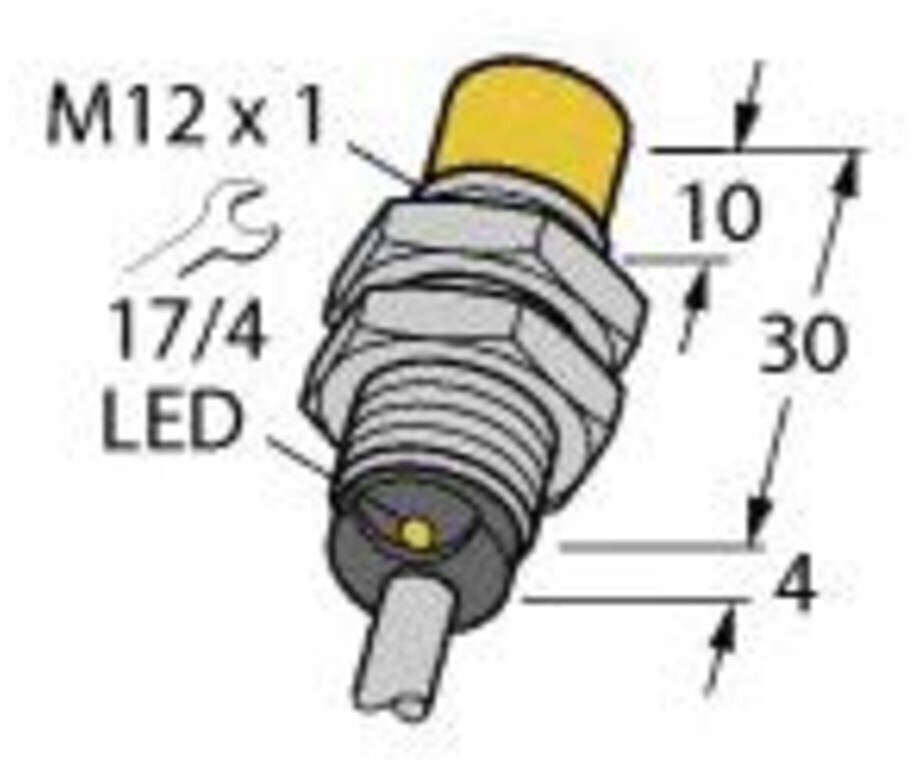 Turck NI5-G12-Y2X Induktiver Sensor 7M (4010601) ab 193,64 ...