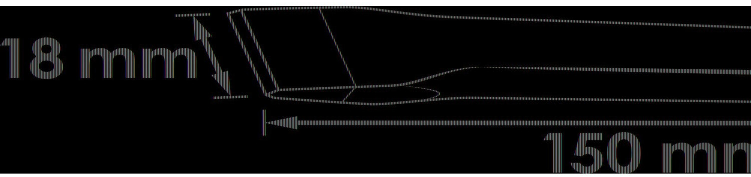 Vigor Blinky Burin plat 150mm x 18mm (V1221) au meilleur prix sur idealo.fr