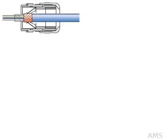 Lapp Kabel SKINTOP MS-HF-M SC Kabelverschraubung EMV M32, Messing ...