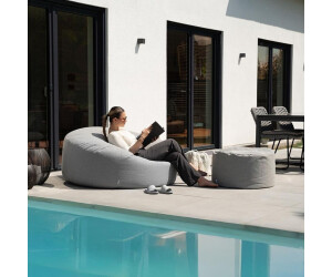 Home Deluxe CLOUD XXL Outdoor-Sitzsack mit Hocker, hellgrau ab 249,00 ...