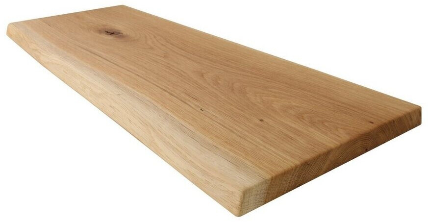 Natural Goods Berlin Live Edge Schweberegal Massivholz, unsichtbare ...