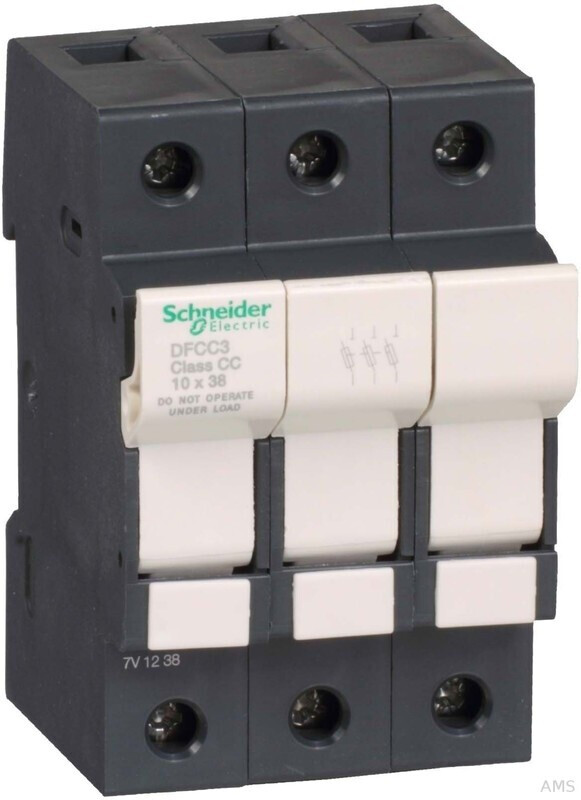 Schneider Electric TeSys Sicherungshalter 3-polig 30A Klasse CC (DFCC3 ...