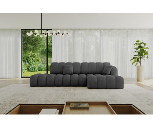 ALTDECOR OLEA-L2-S Ecksofa mit Schlaffunktion und Bettkasten, L-Form ...