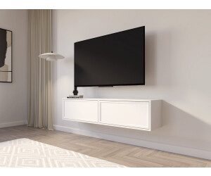 Selsey Velveto TV-Hängeboard 2-türig, weiß, 140cm ab 179,99 ...