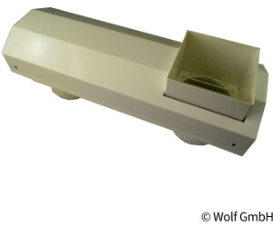 Wolf Doppelgitter Zu- und Abluft DN125, weiß, für CWL-F-150 (2577458 ...