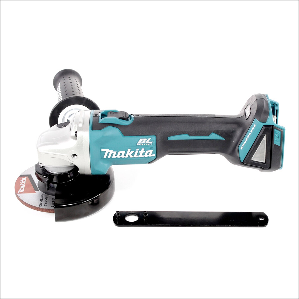 Makita DGA 506 Z Akku-Winkelschleifer 18V 125mm bürstenlos + MANTIS ...