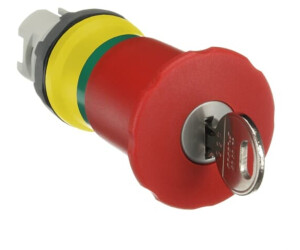 ABB MPEK4-12R Not-Aus-Taster-Vorsatz Schloss rot (1SFA611525R1201) ab ...