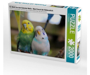 Calvendo Puzzle „Wellis – Mein Freund der Wellensittich" 2000 Teile ...