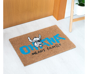Erik Fußmatte Lilo & Stitch "Ohana bedeutet Familie" Kokosmatte 40x60cm ...