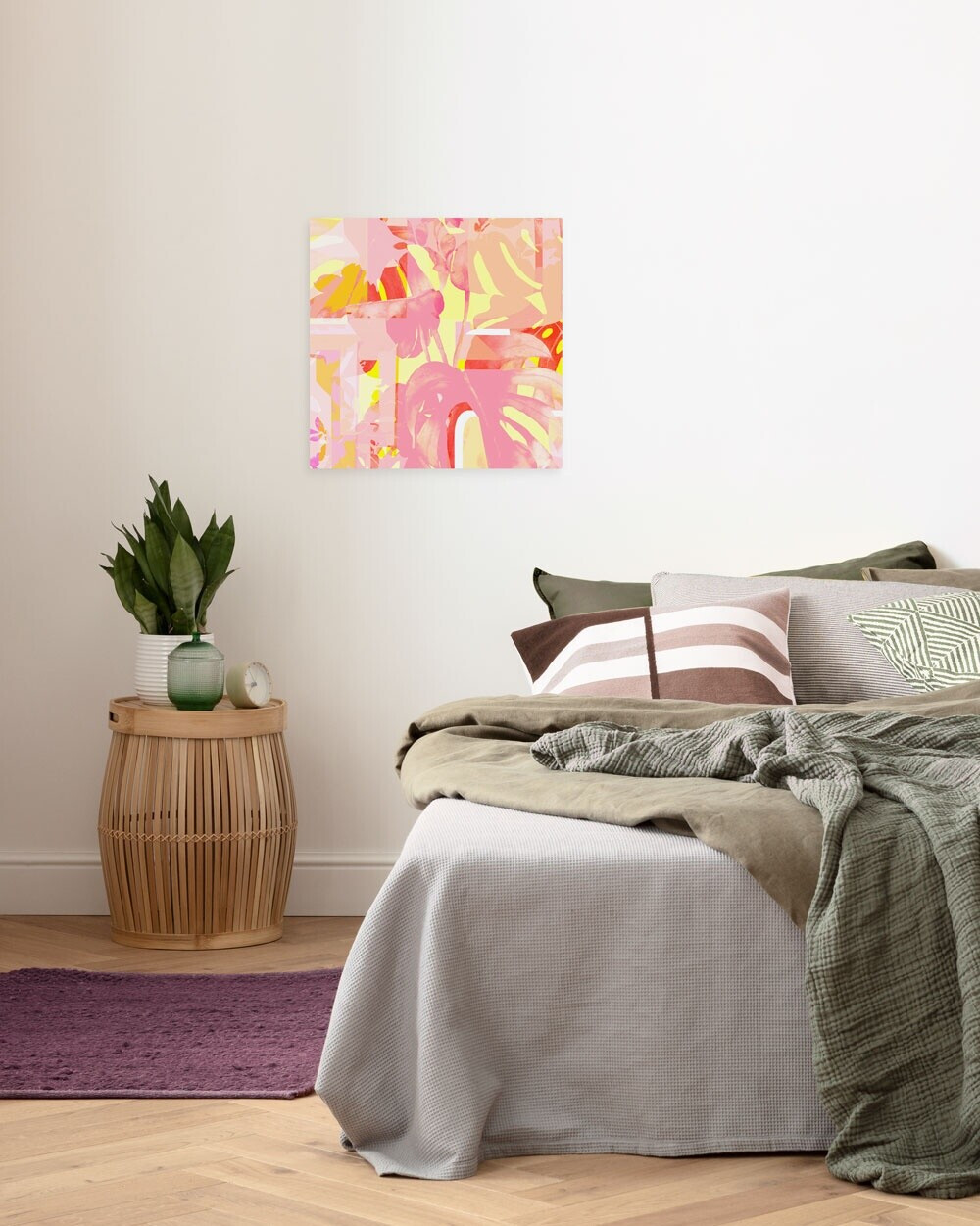 Komar Summer Party Leinwandbild Echtholzrahmen 40x40cm (KR072-40x40) ab ...