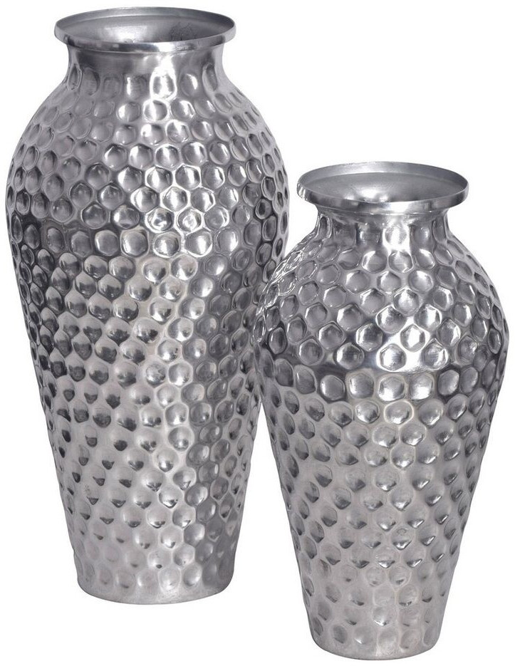 Wohnling Vasen 2er-Set Amphore, Aluminium, silber (WL7.178) ab 123,95 ...