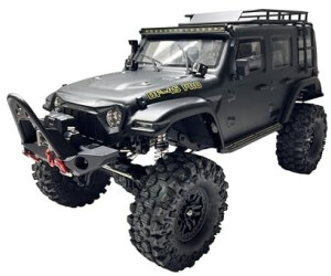 DF-Models DF-4S Pro BL Scale Crawler 1:10, 2-Gang RTR, matt schwarz ...
