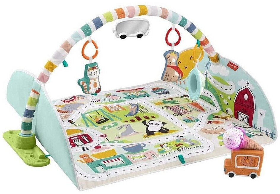 Fisher-Price Activity City Gym to Jumbo Alfombra de Juego (GRV42) desde ...