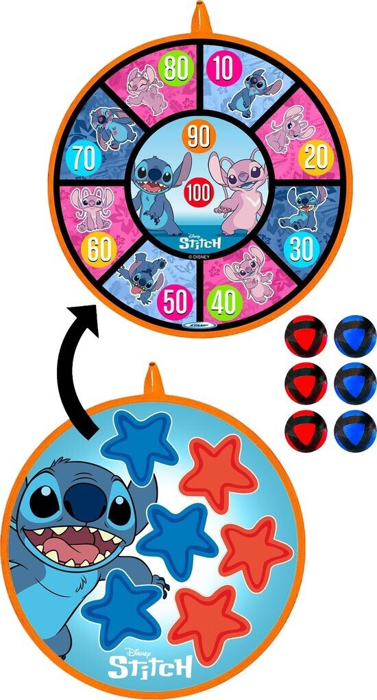 Disney Stitch Dartspiel mit Zielscheibe, 36cm ab 14,99 ...