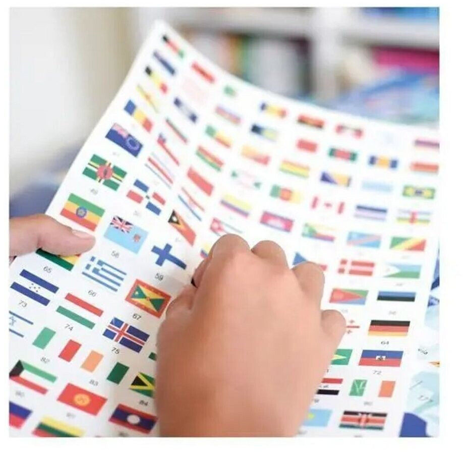 POPPIK Lernposter & Sticker Flaggen der Welt (1841223) ab 14,95 ...