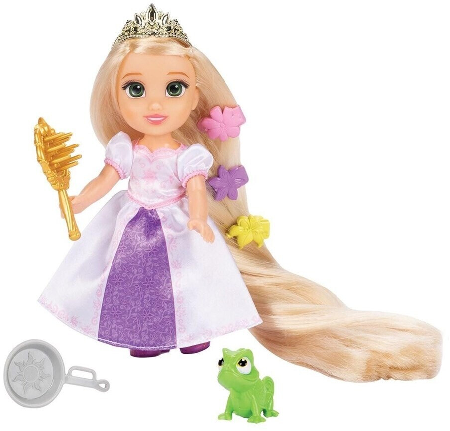 Disney Princess Rapunzel Longest Hair Petite Puppe 15cm mit Zubehör ...