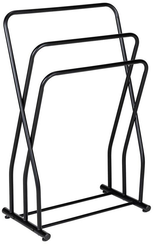 Wenko Granelli Handtuchständer 3-armig, Stahl matt schwarz (89641026-0 ...