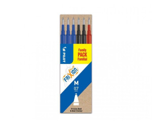 Pilot FriXion Ball Tintenrollermine 0,7mm, sortiert, 6 Stück (BLS-FR7 ...