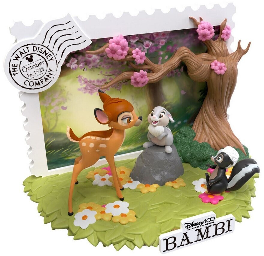 Beast Kingdom Toys Disney 100th Anniversary D-Stage PVC-Diorama Bambi ...