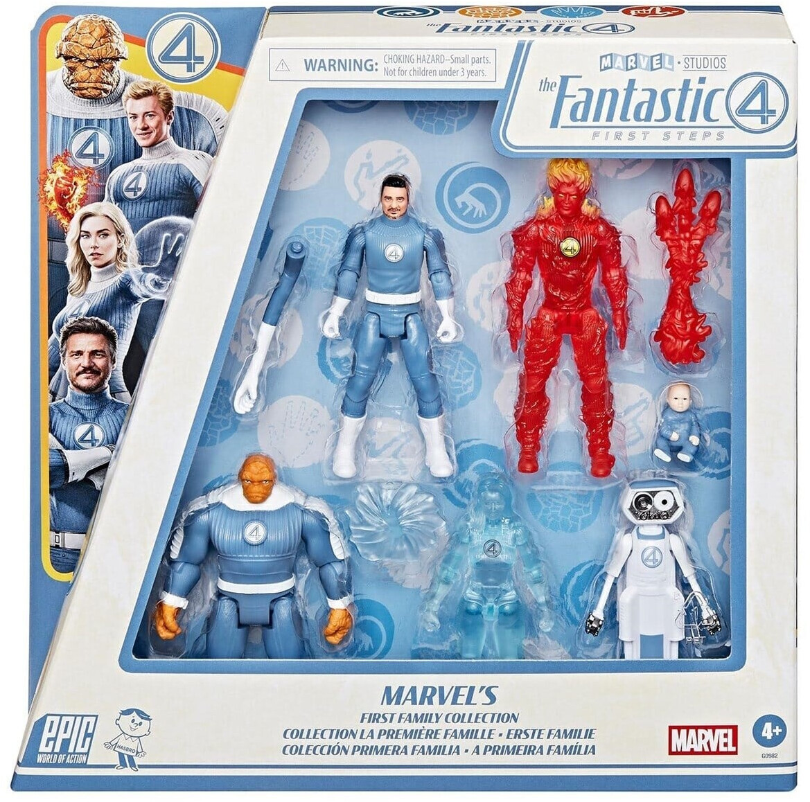 Marvel The Fantastic Four Epic World of Action, Marvel's First Family ...