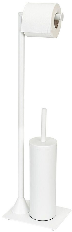 Wenko Hella Stand WC-Garnitur Stahl, weiß matt (26072100) ab 37,83 ...