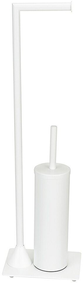 Wenko Hella Stand WC-Garnitur Stahl, weiß matt (26072100) ab 37,83 ...