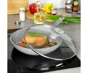Klausberg Marmo Grey Bratpfanne 26cm Granit, Antihaft, Induktion (KB ...