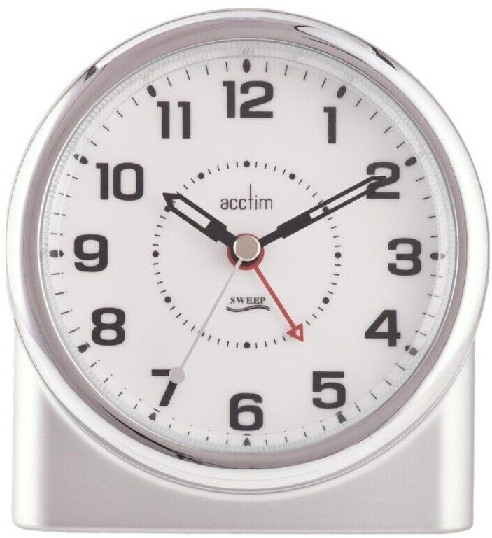 Acctim Central Quarz-Wecker, silber (14287) ab 28,40 € | Preisvergleich ...